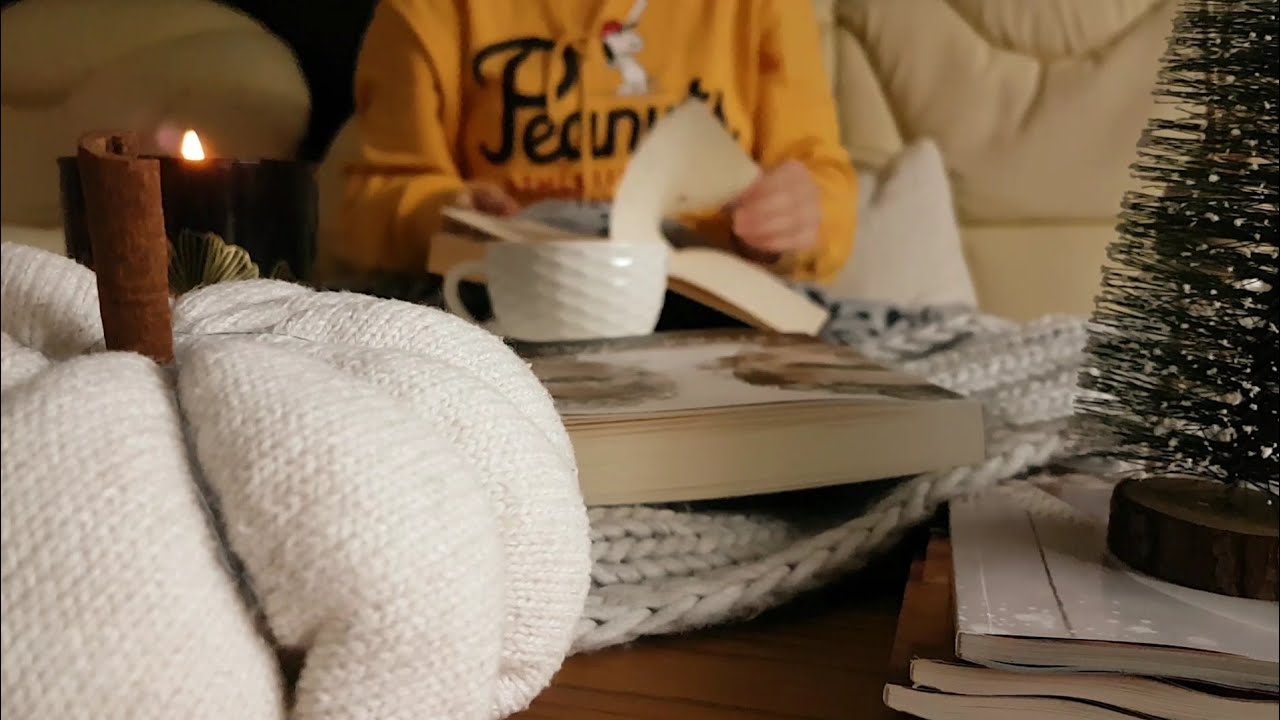 Some beautiful and relaxing moments of a snowy day☃️ | calm vlog - YouTube