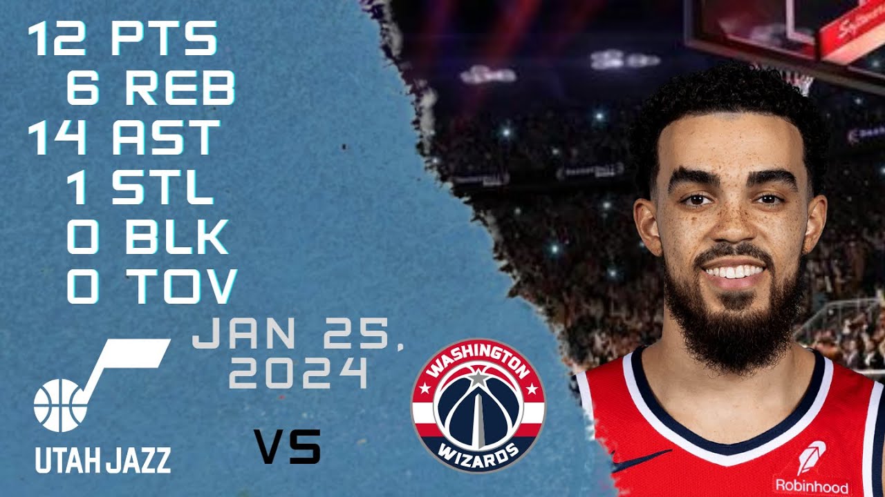 Tyus Jones player Full Highlights vs JAZZ NBA Regular season game 25-01 ...