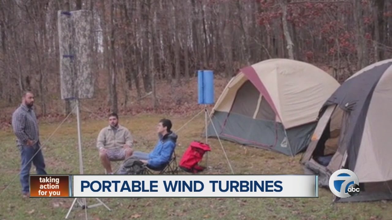 Charge your phone using portable wind turbine - YouTube
