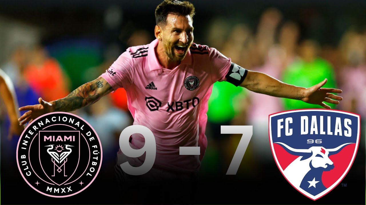 INTER MIAMI GAGNE AUX TIRS AU BUT! | Inter Miami VS Dallas [9-7 ...
