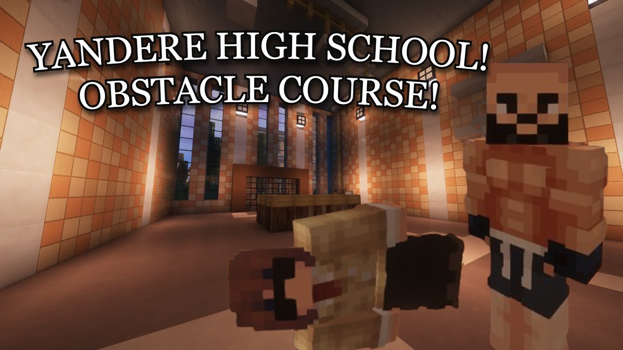 Yandere High School - OBSTACLE COURSE! (Minecraft Roleplay) #20 - YouTube