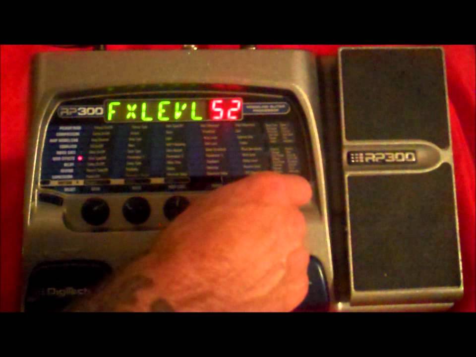 DigiTech RP-300 Review (part VII) - YouTube
