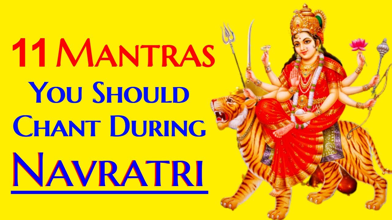 Mantra to be recited during Navratri | Navratri Mantra | नवरात्री में ...