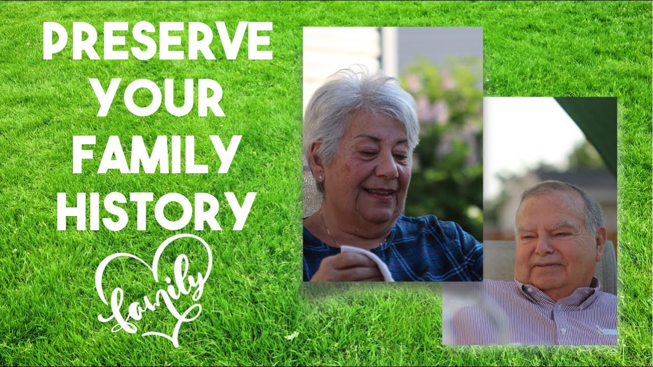 PRESERVE YOUR FAMILY HISTORY - You should do this! - YouTube