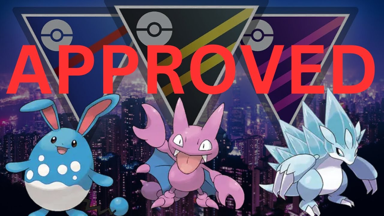 Great League Azumarill SHADOW Gligar Sandslash team is APPROVED in ...