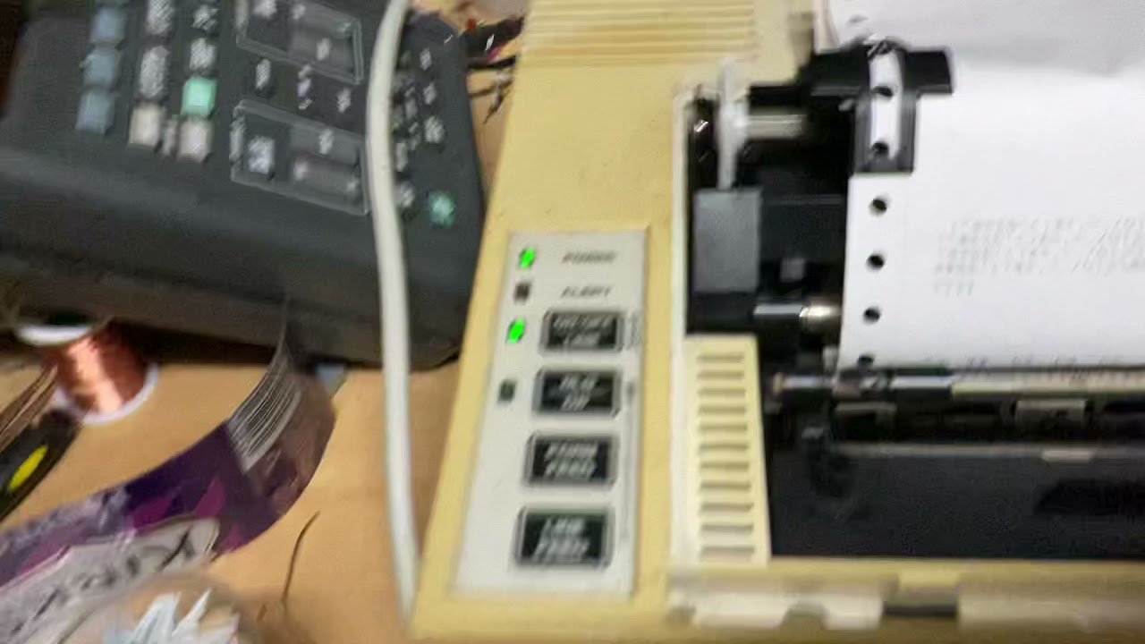 Parallel Port Printer Interfacing - YouTube