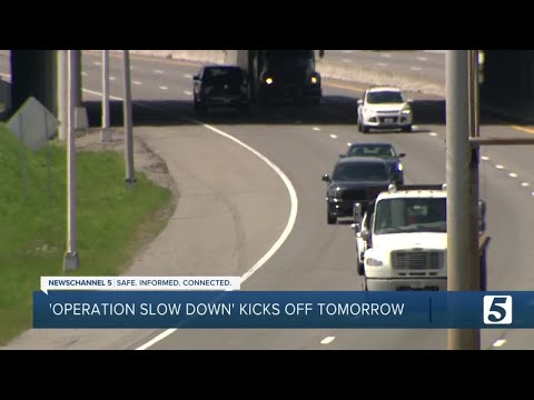 Operation Slow Down begins Monday - YouTube
