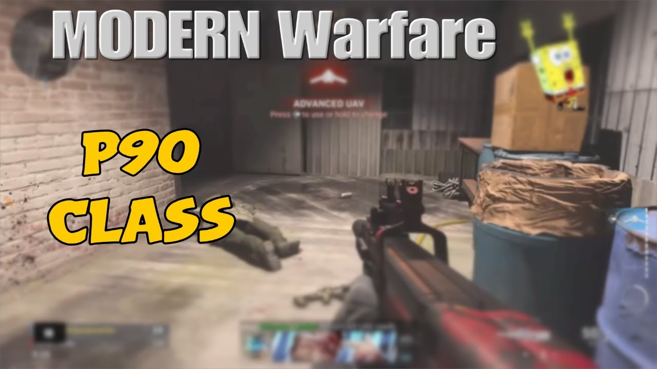 BEST "P90" CLASS SETUP IN MODERN WARFARE! (its insane) - YouTube