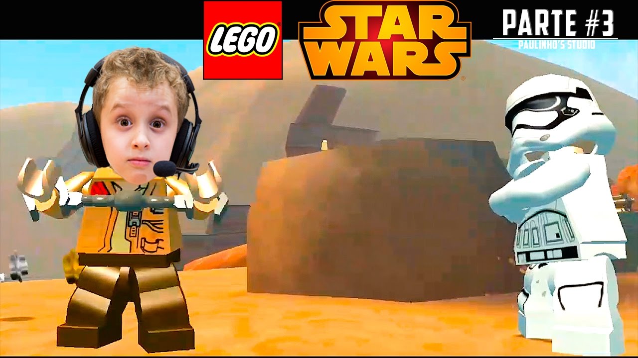 Lego Star Wars O Desperta da Força - Parte 3 - Paulinho Games - YouTube