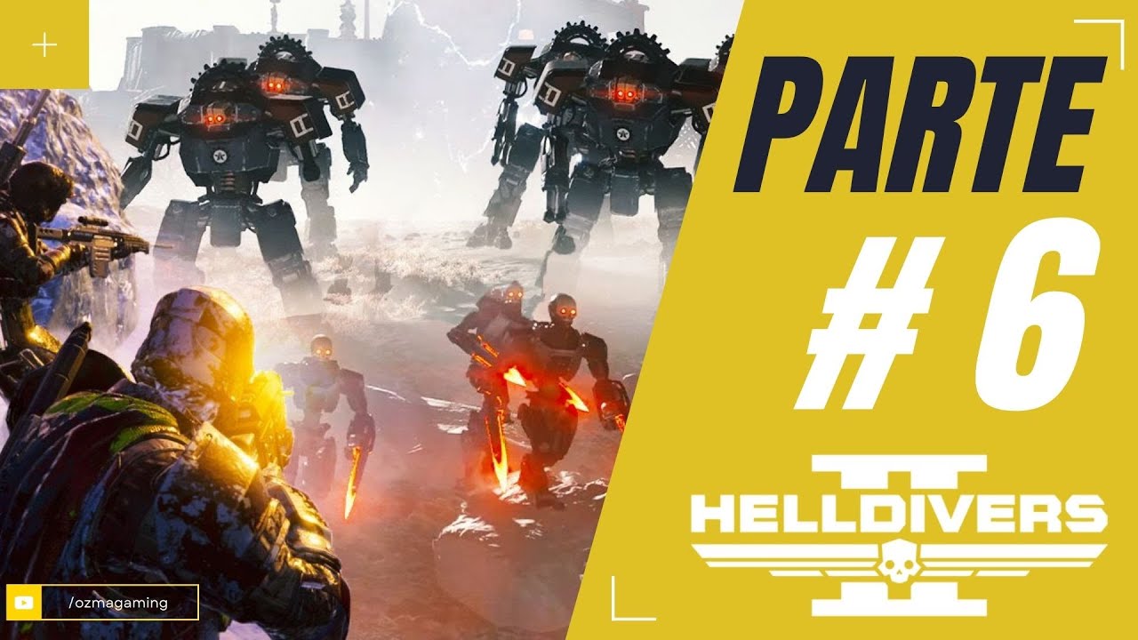 Helldivers 2 (PS5) en español | Gameplay # 6 | Destruimos las fábricas de Marfark - YouTube