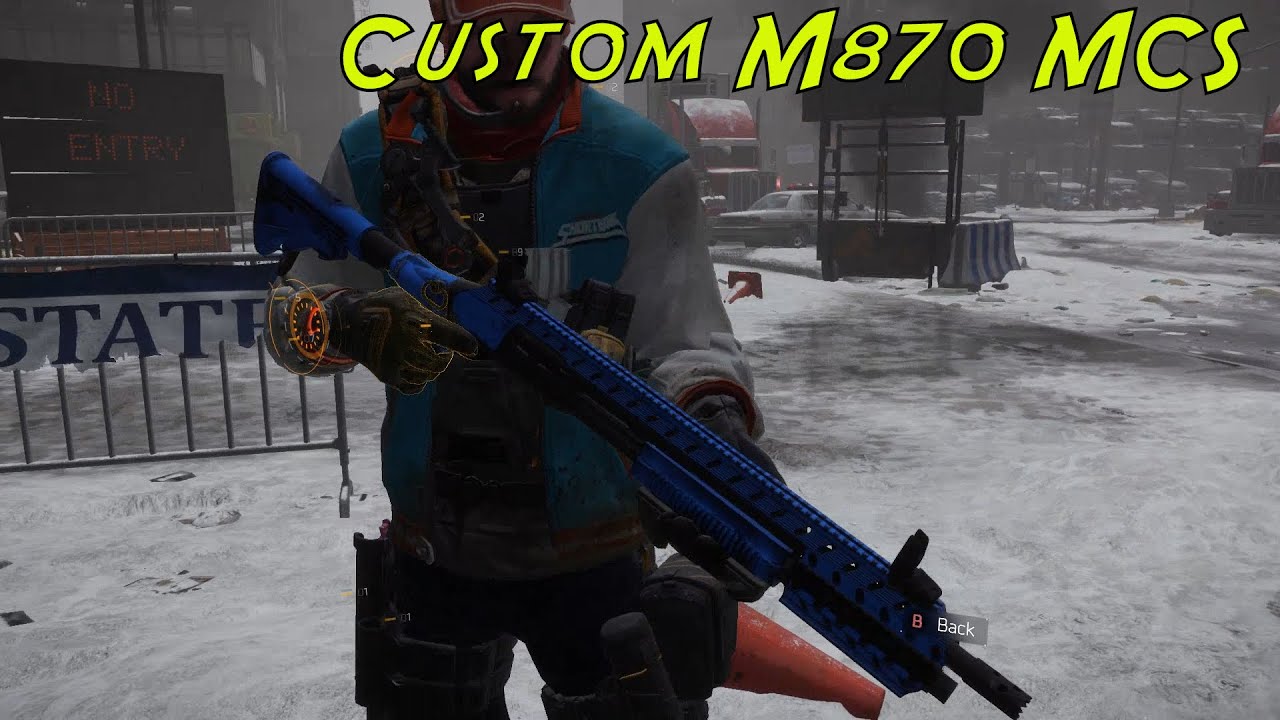 The Division: Custom M870 MCS - YouTube