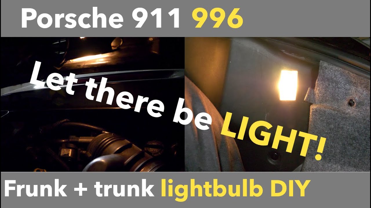 Porsche 996 Engine Compartment Light at Milagros Stapler blog