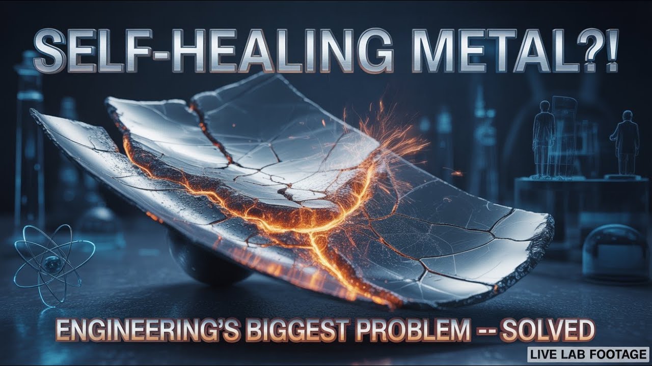 Self‑Healing Metal Breakthrough Solves Engineering’s Biggest Problem ...