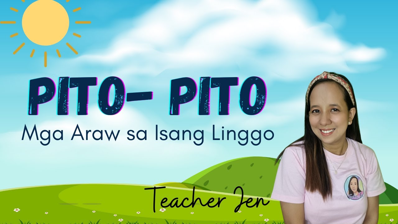PITO-PITO by Teacher Jen (Lyrics and Song of Teacher Cleo) - YouTube