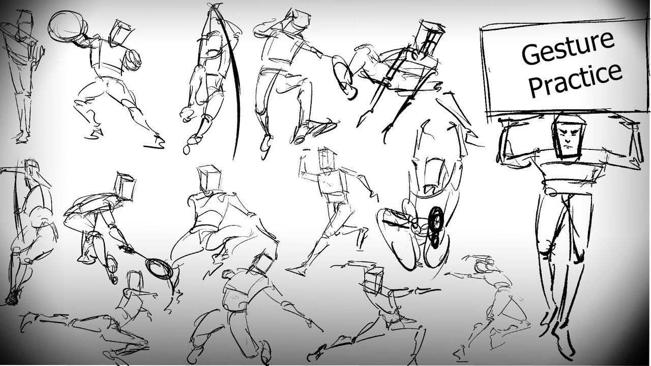 Gesture practice - YouTube