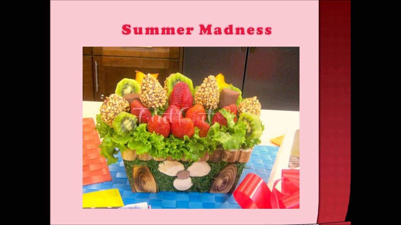 Arreglos frutales Costa Rica, FrutArt - YouTube