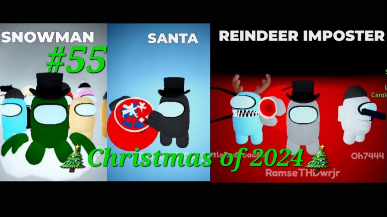 Roblox imposter and roles part 55: Christmas roles and 🎄Christmas of ...