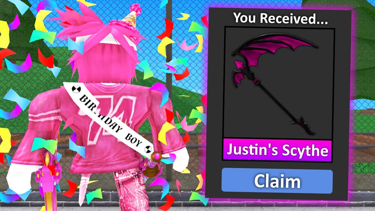 Jstn Birthday Party in Murder Mystery 2! - YouTube