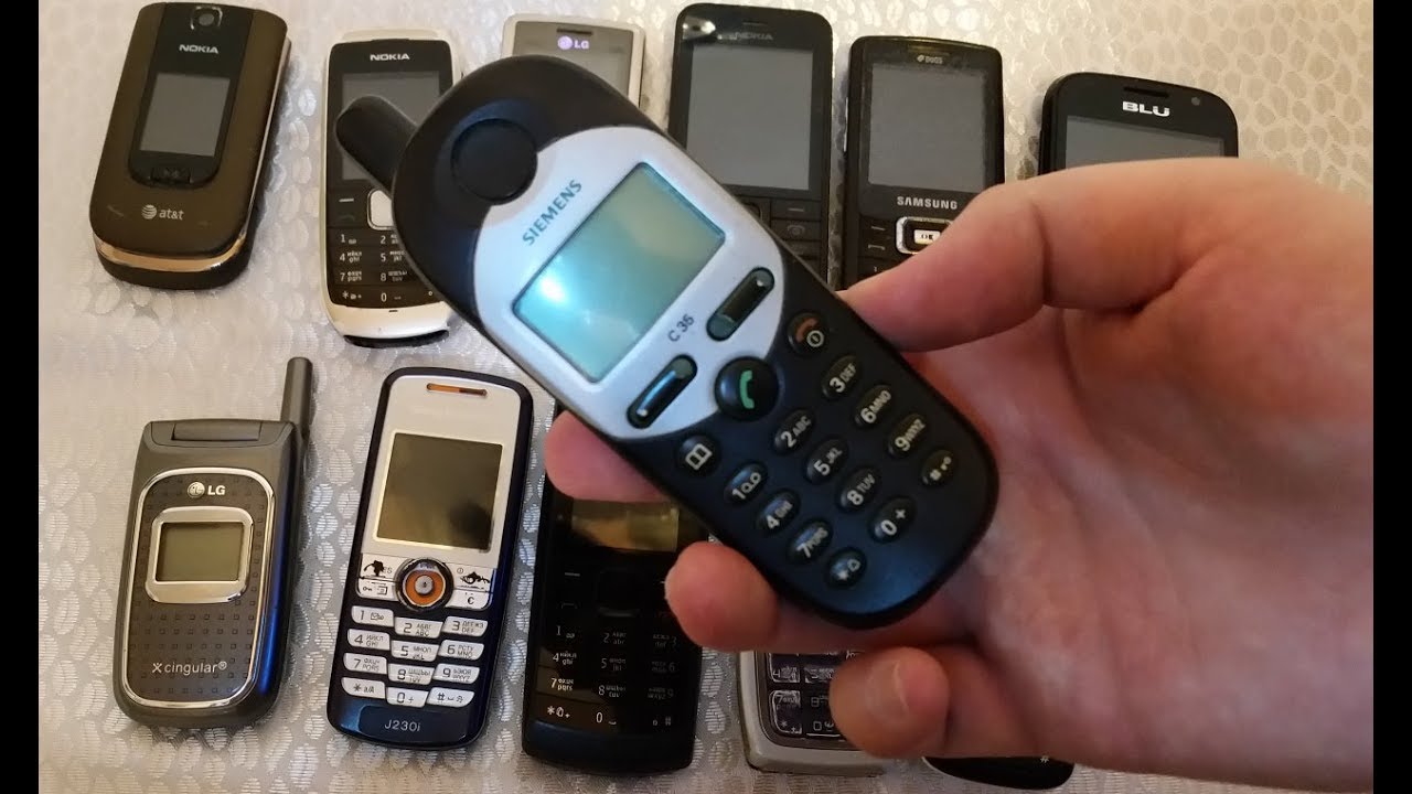 My Old Phone Collection - YouTube