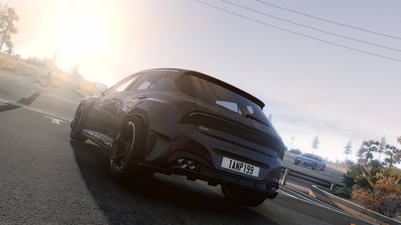 Audi RS3 DAZA engine ultra realistic aggressive sound Beamn.NG drive ...