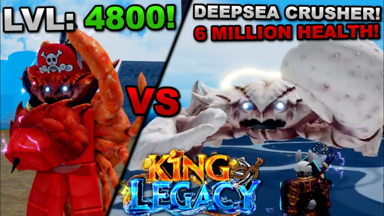 Fighting The New Bosses & Grinding The New Update In Roblox King Legacy ...