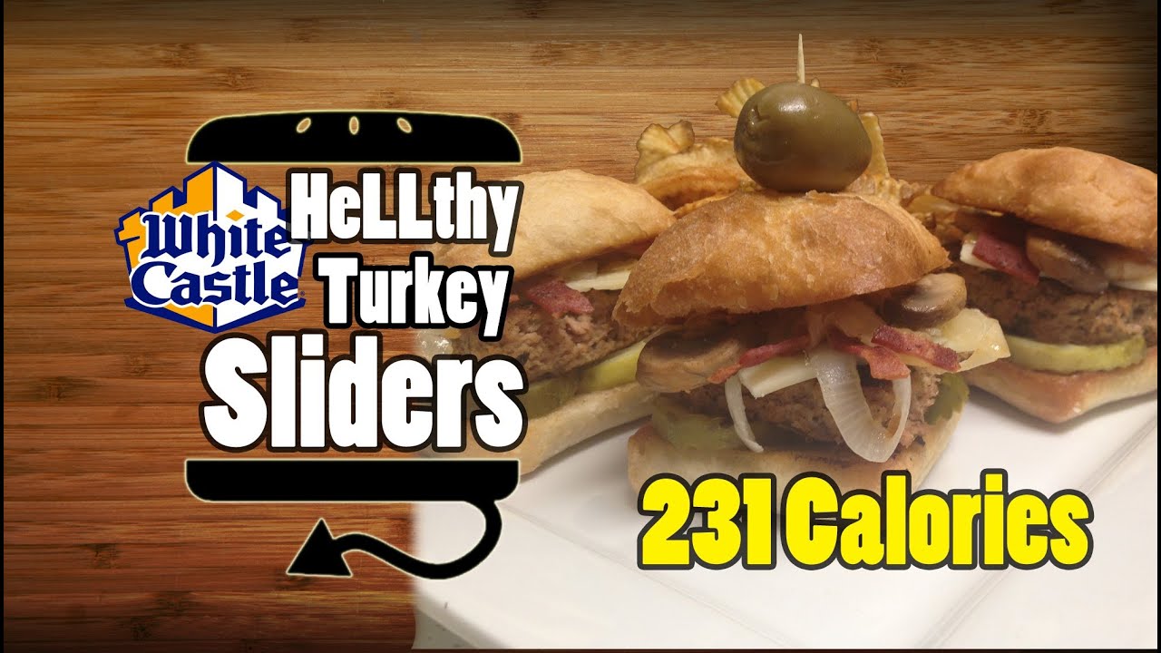 White Castle Style Turkey Sliders - YouTube