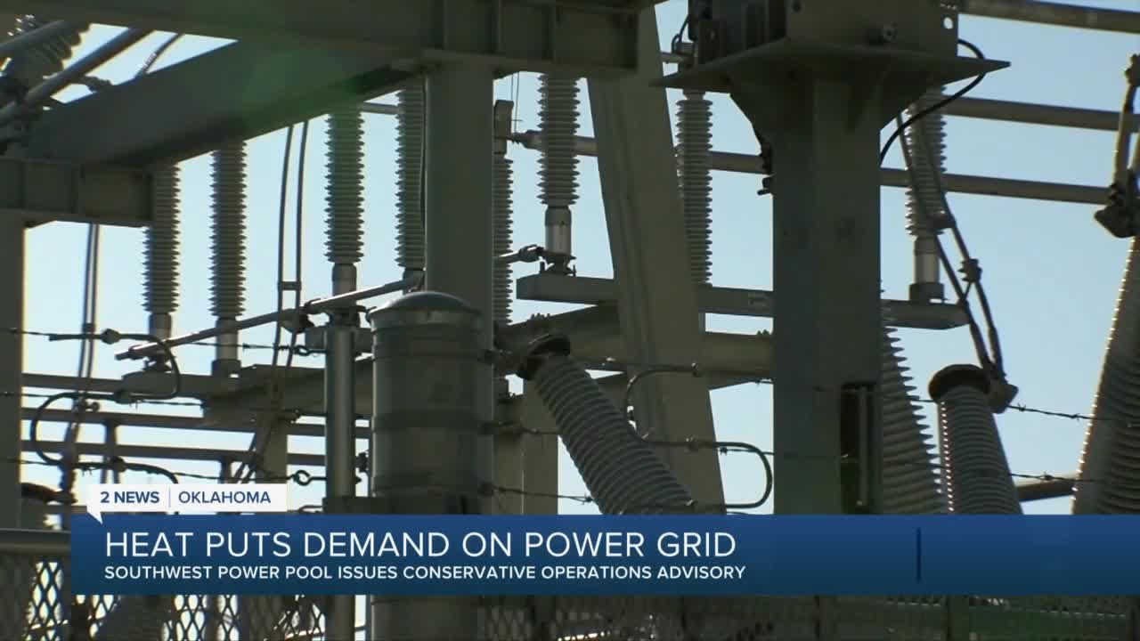 Heat puts pressure on Oklahoma regional power grid - YouTube