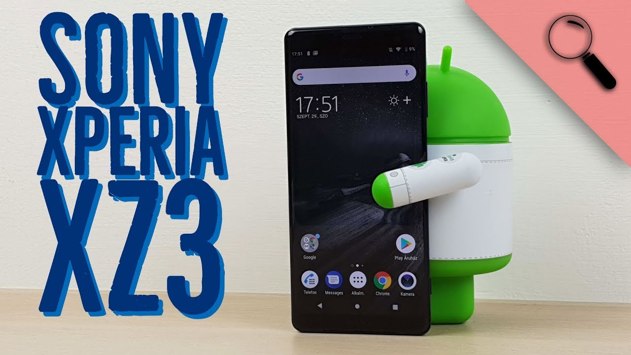 Sony Xperia XZ3 teszt | Óóóóó-LED - YouTube