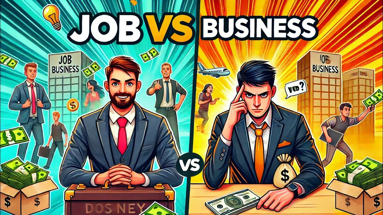 Job Or Business Which Is Better | Job vs Business Who Is Best | Job And ...