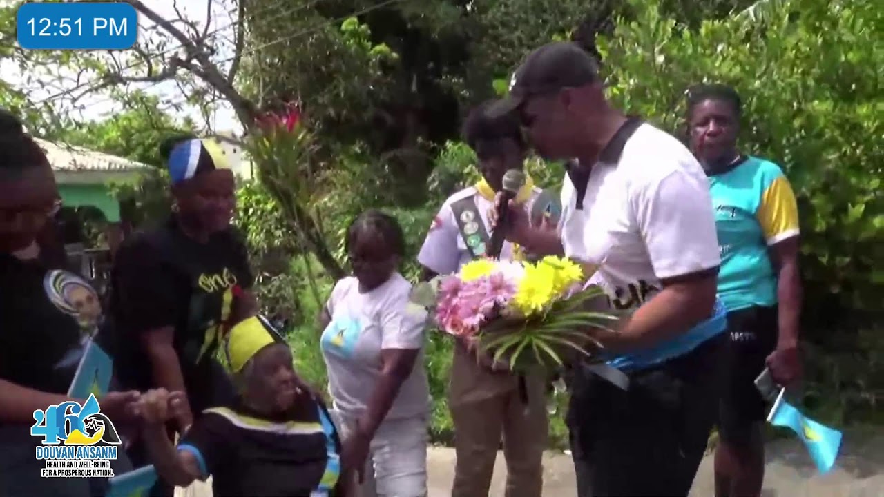 Castries South-East | National Independence Baton Relay 2025 - YouTube