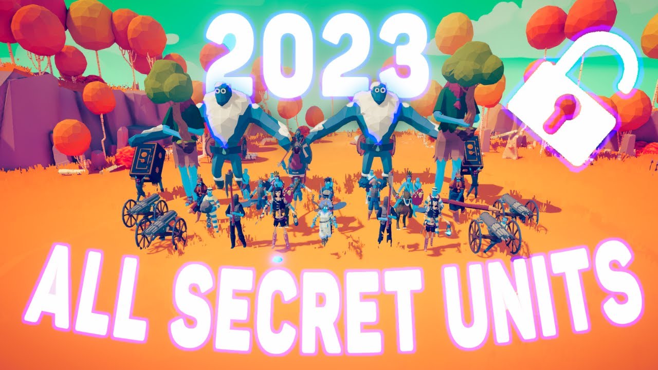 How to Unlock ALL SECRET UNІTS - Totally Accurate Battle Simulator TABS ...