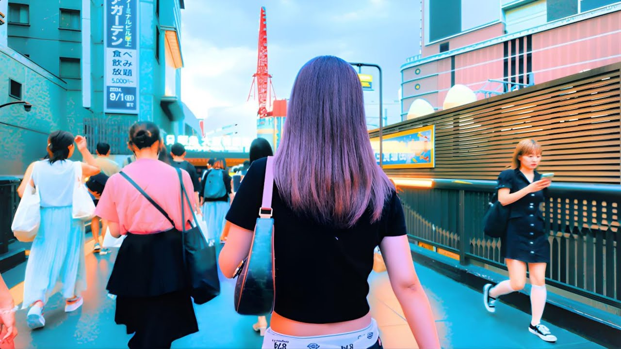 Discovering Osaka's Hottest Spots and Trendy Girls! | Umeda Walking ...