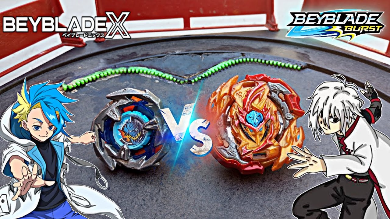 Bey X vs Bey Burst Dran Sword contra Lord Spyggan - Battle - YouTube