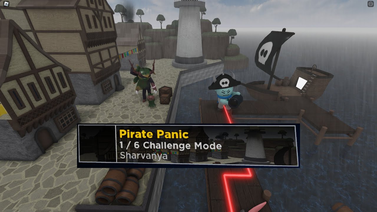 Pirate Panic Medium Solo Tower Heroes - YouTube