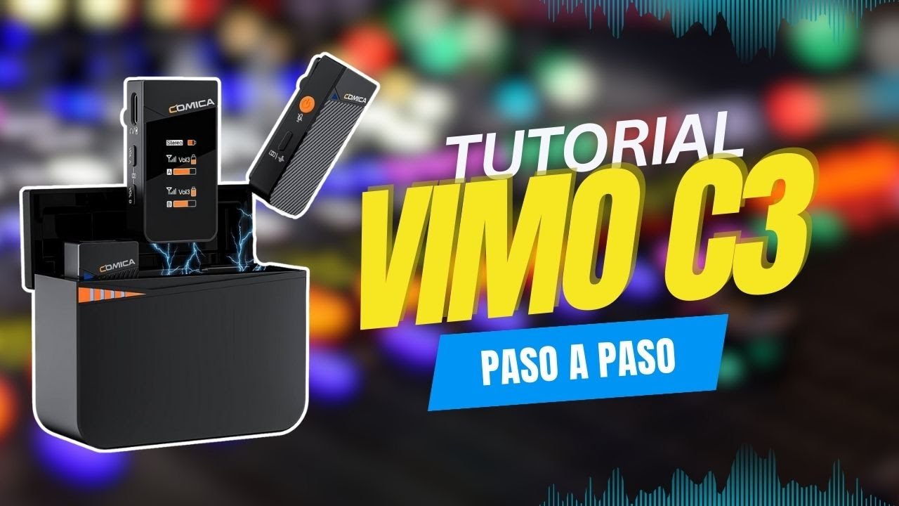 Review Tutorial Microfonos COMICA Vimo C3 - YouTube