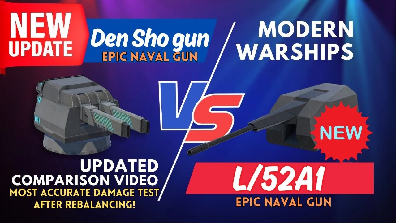 Which is better? L/52A1 (155 mm) versus Den Sho gun (203 mm) | Modern ...