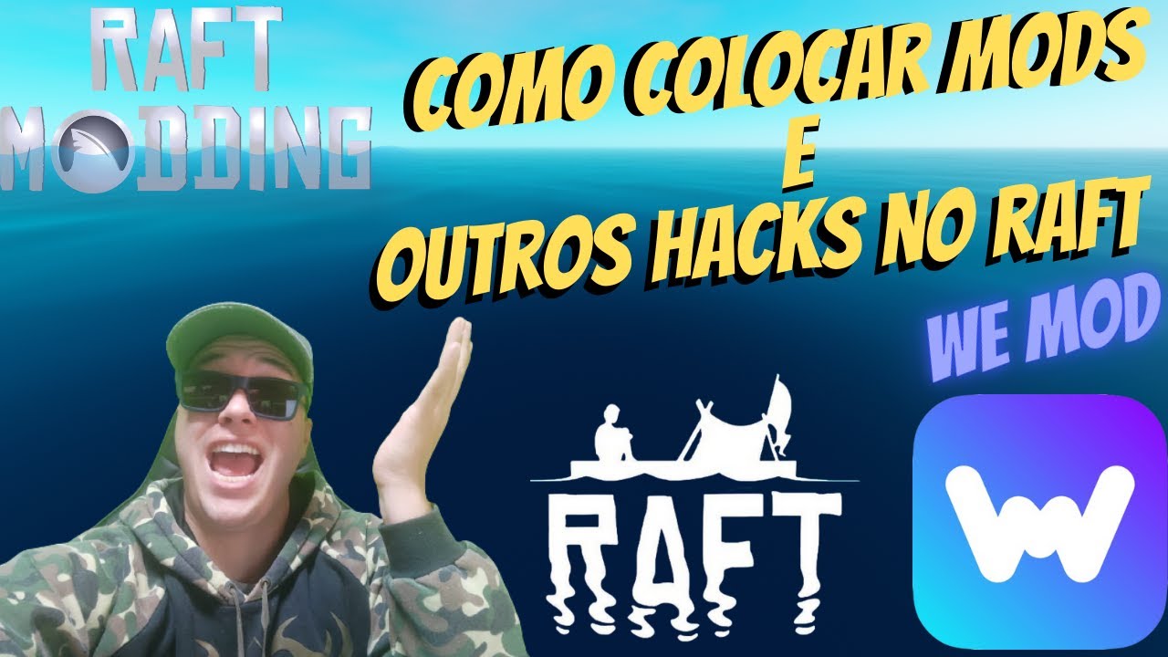 Raft Mod | como colocar todos os MODs e outros hacks - YouTube