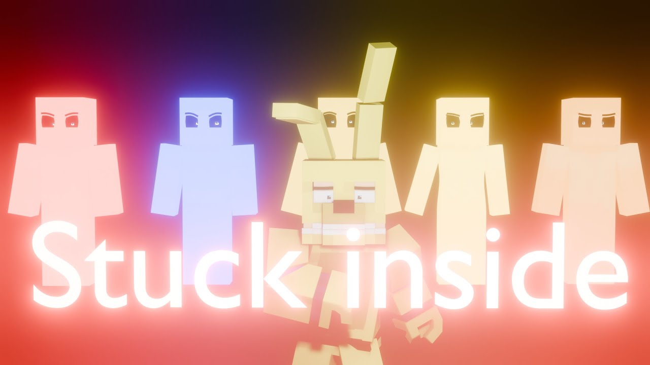 stuck inside | minecraft video | Ai remix - YouTube