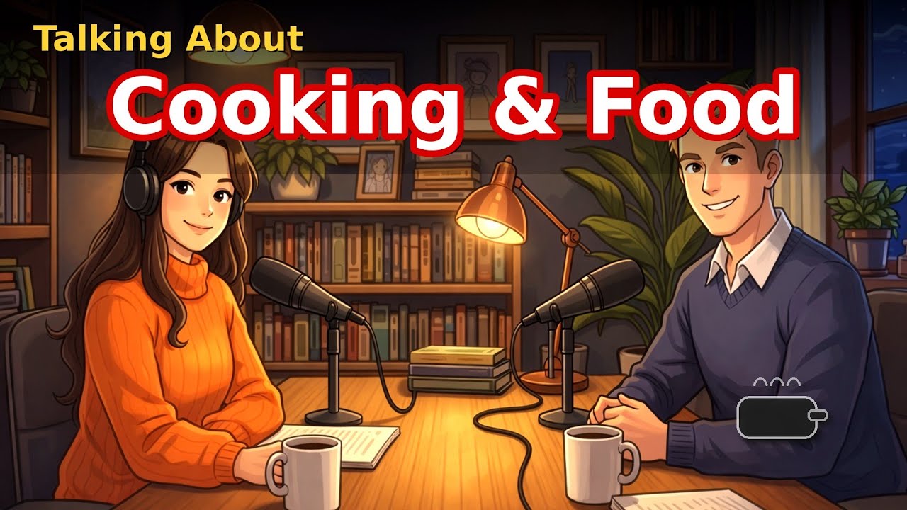 How to Talk About Cooking and Food in English | English Conversation ...