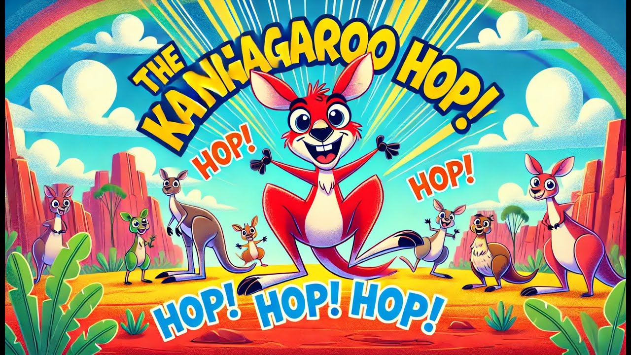 🎶 The Kangaroo Hop! | Fun Kids' Dance & Movement Song 🦘💃 - YouTube