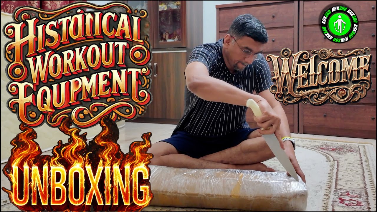 🔥 UNBOXING VIDEO HISTORICAL ANCIENT INDIAN WORKOUT EQUIPMENT - YouTube