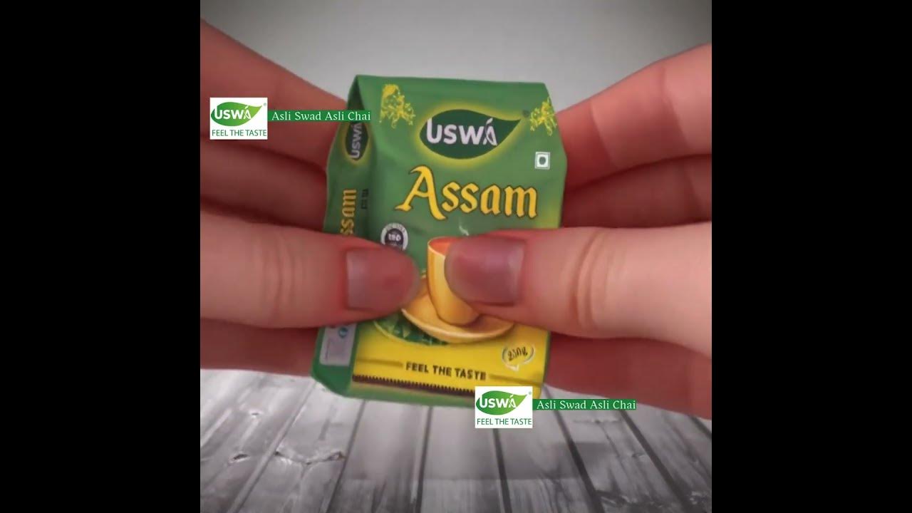 Uswa Assam Tea | असली स्वाद, असली चाय | Pure Assam Tea ☕ - YouTube