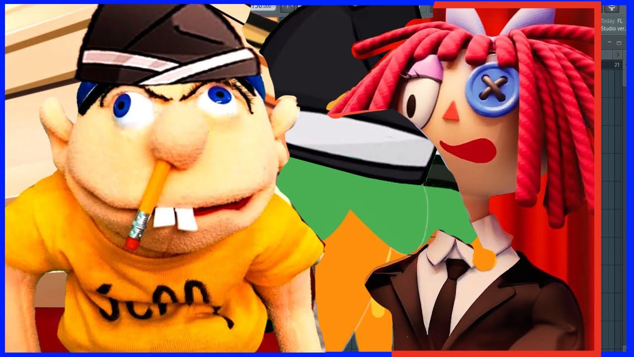 FL Studio & The Amazing Digital Circus & SML Movie Coffin Dance Mashup ...