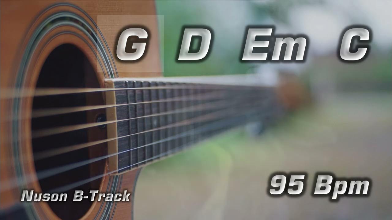 G Major (95 Bpm) Acoustic Guitar Backing Track with Cajon - YouTube