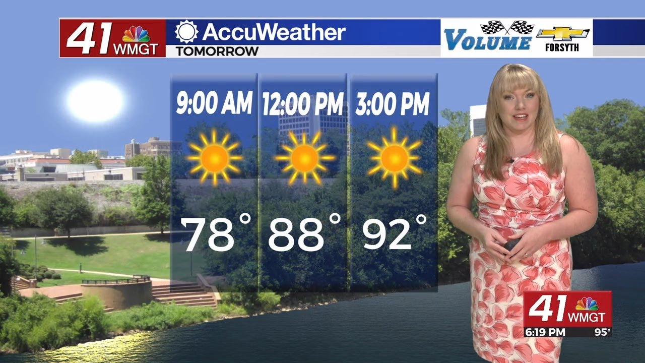 Hot Tuesday with cooler temps on the way this week - YouTube