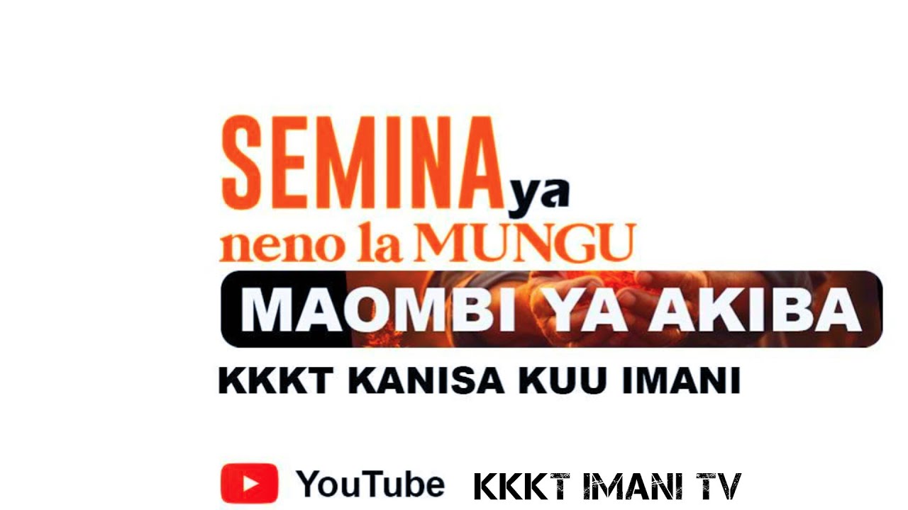 LIVE | SEMINA YA NENO LA MUNGU NA MWL. EMMANUEL SHEMDOE | DAY 5 ...