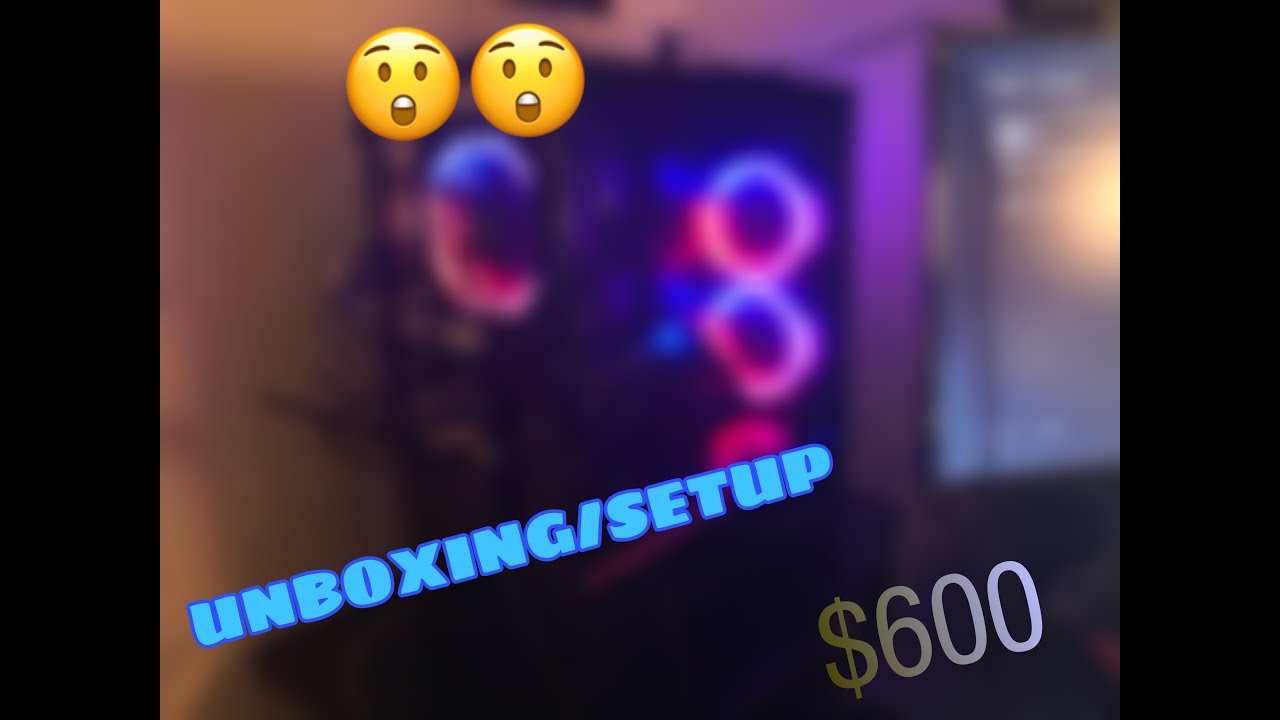 CYBERPOWER GAMING PC UNBOXING/SETUP - YouTube