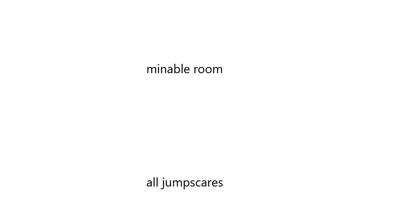 minable room -(almost) All Jumpscares - YouTube