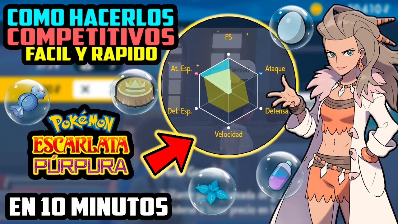 ★Como hacer COMPETITIVO cualquier pokemon FACIL Y RAPIDO - pokemon ...