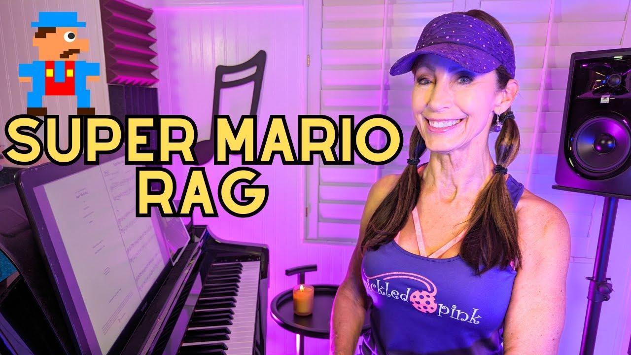 Super Mario Rag - Piano Cover by Tracy Harris Bird (Kondo, Arr. by Nate ...